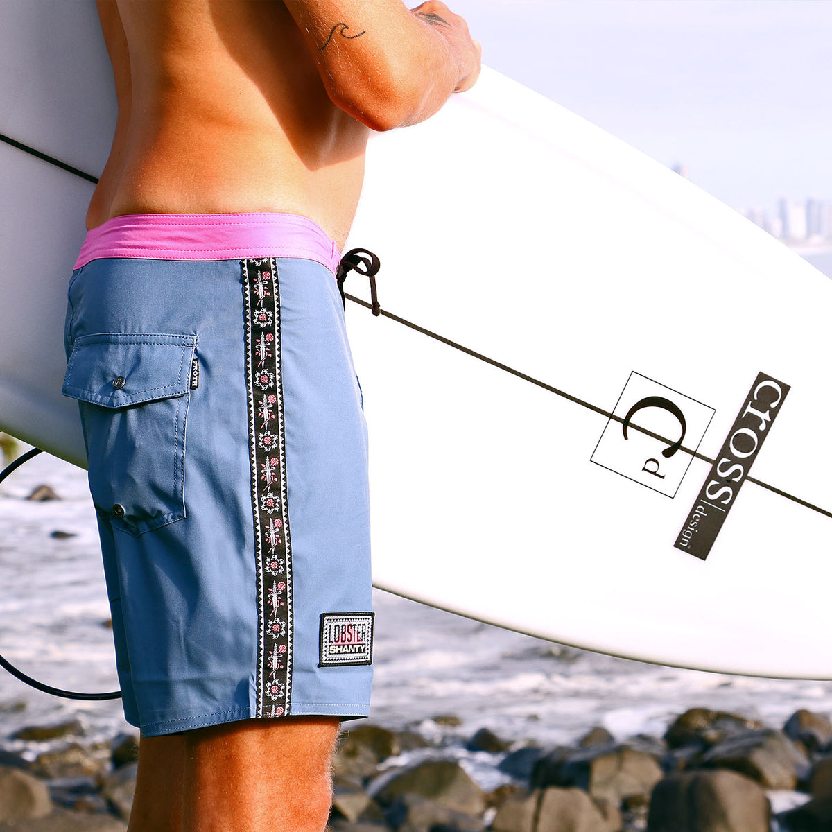 Apache Rose - Surf Trunk – Lobster Shanty