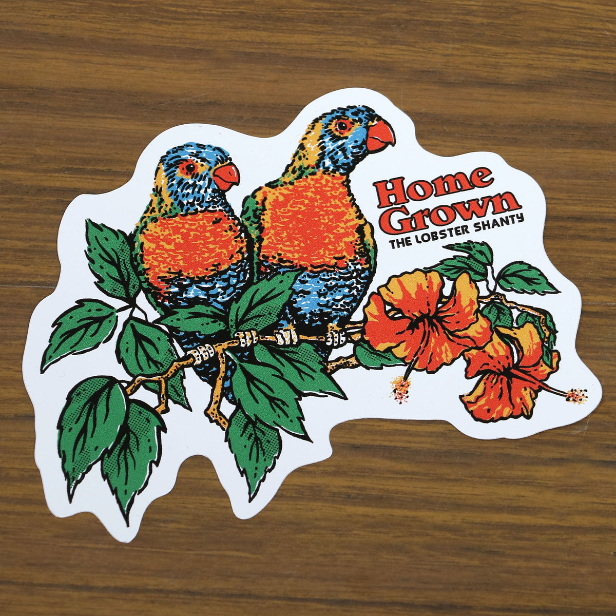Home Grown Sticker – Lobster Shanty