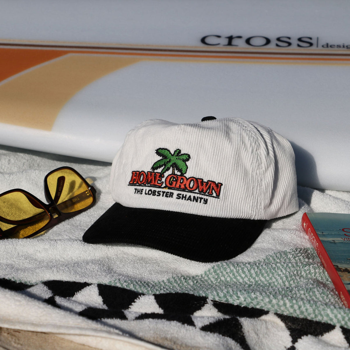 Home Grown Corduroy Strap Back Cap – Lobster Shanty
