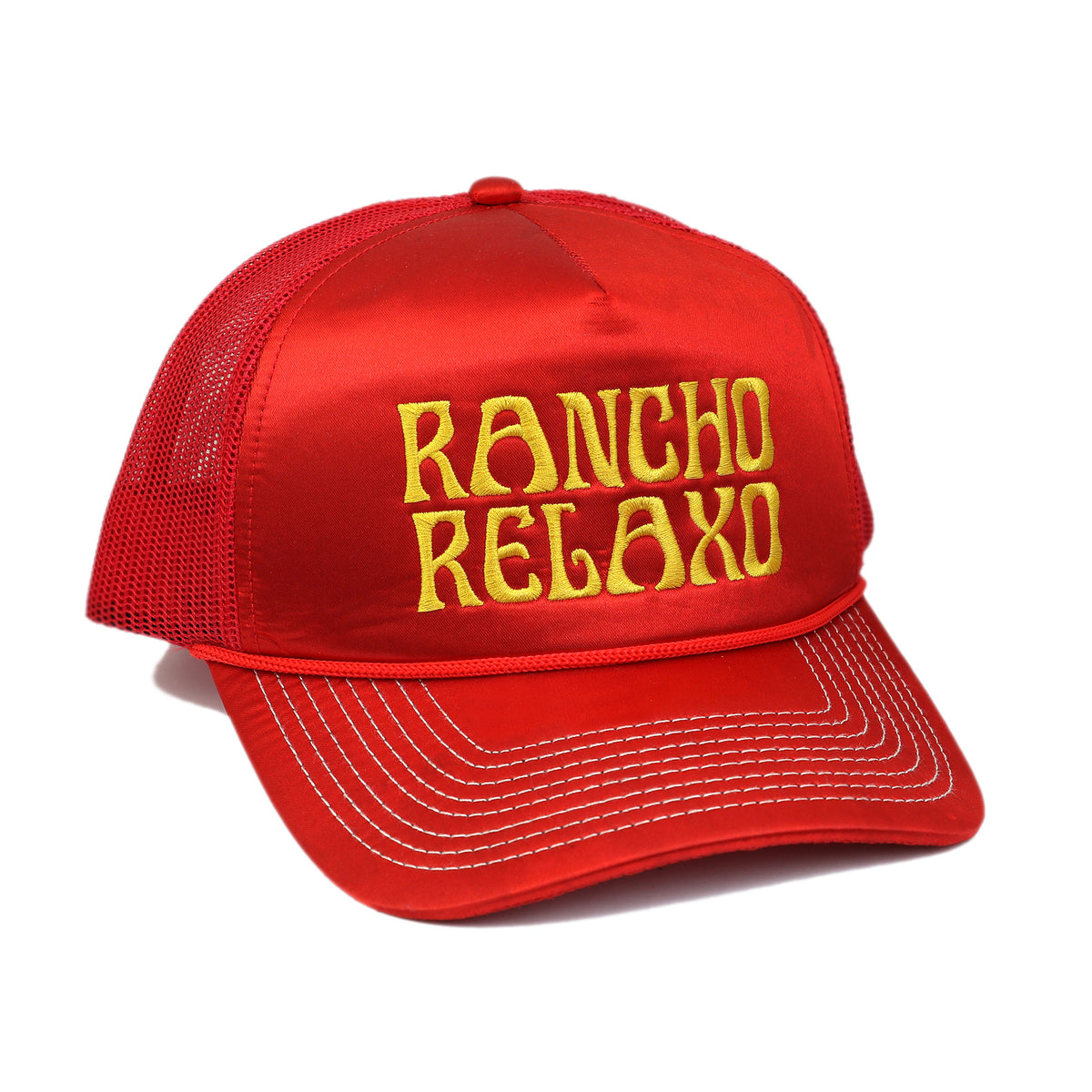 Rancho Relaxo - Red Trucker Cap – Lobster Shanty